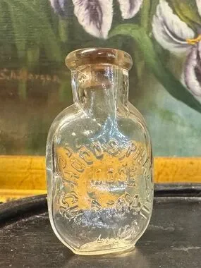 Art | Antique C189s Hoods Liver Pills Cure Bottle With Cork | Poshmark